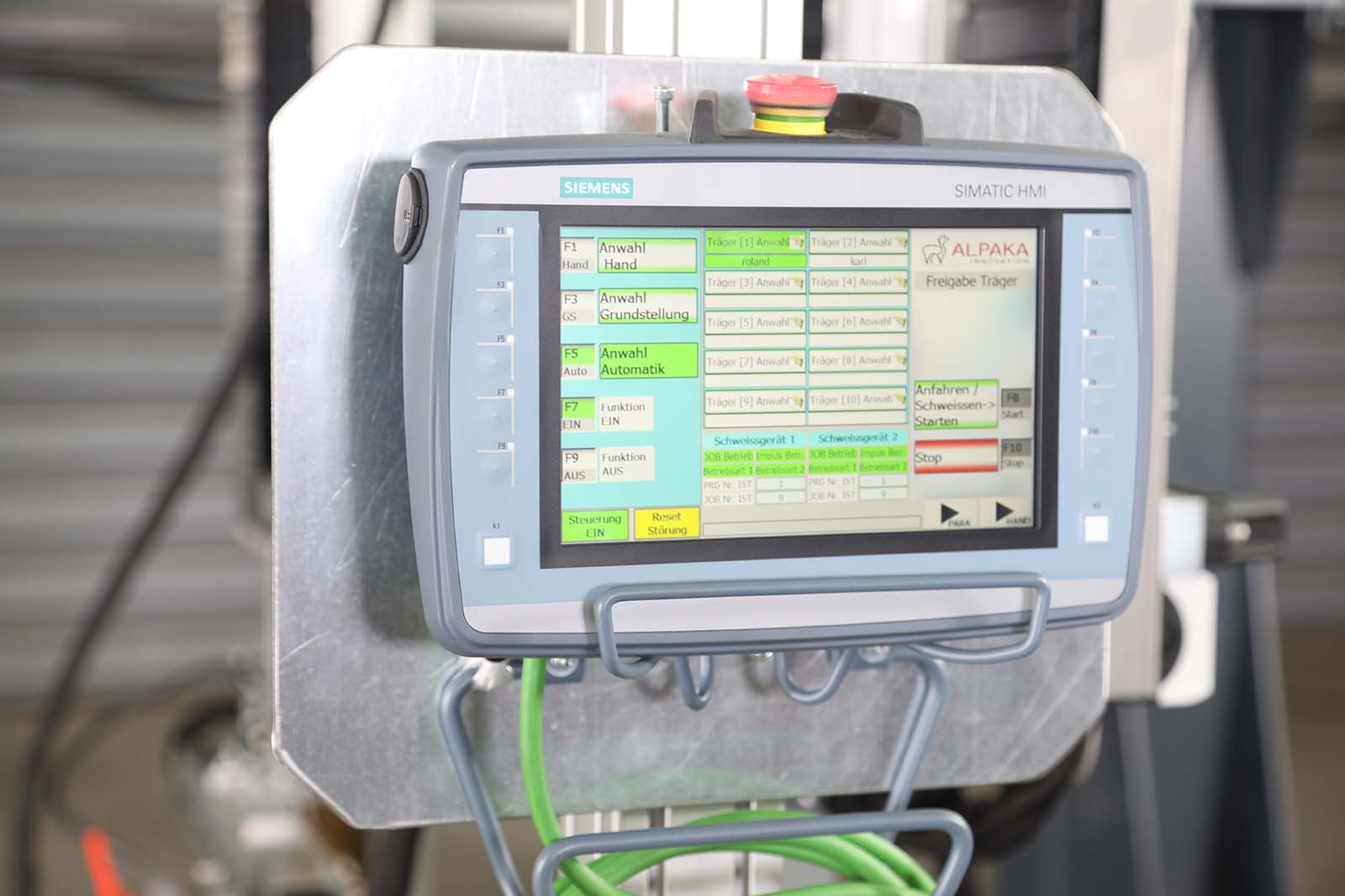 Die Portalschweißanlage von Alpaka Innovation