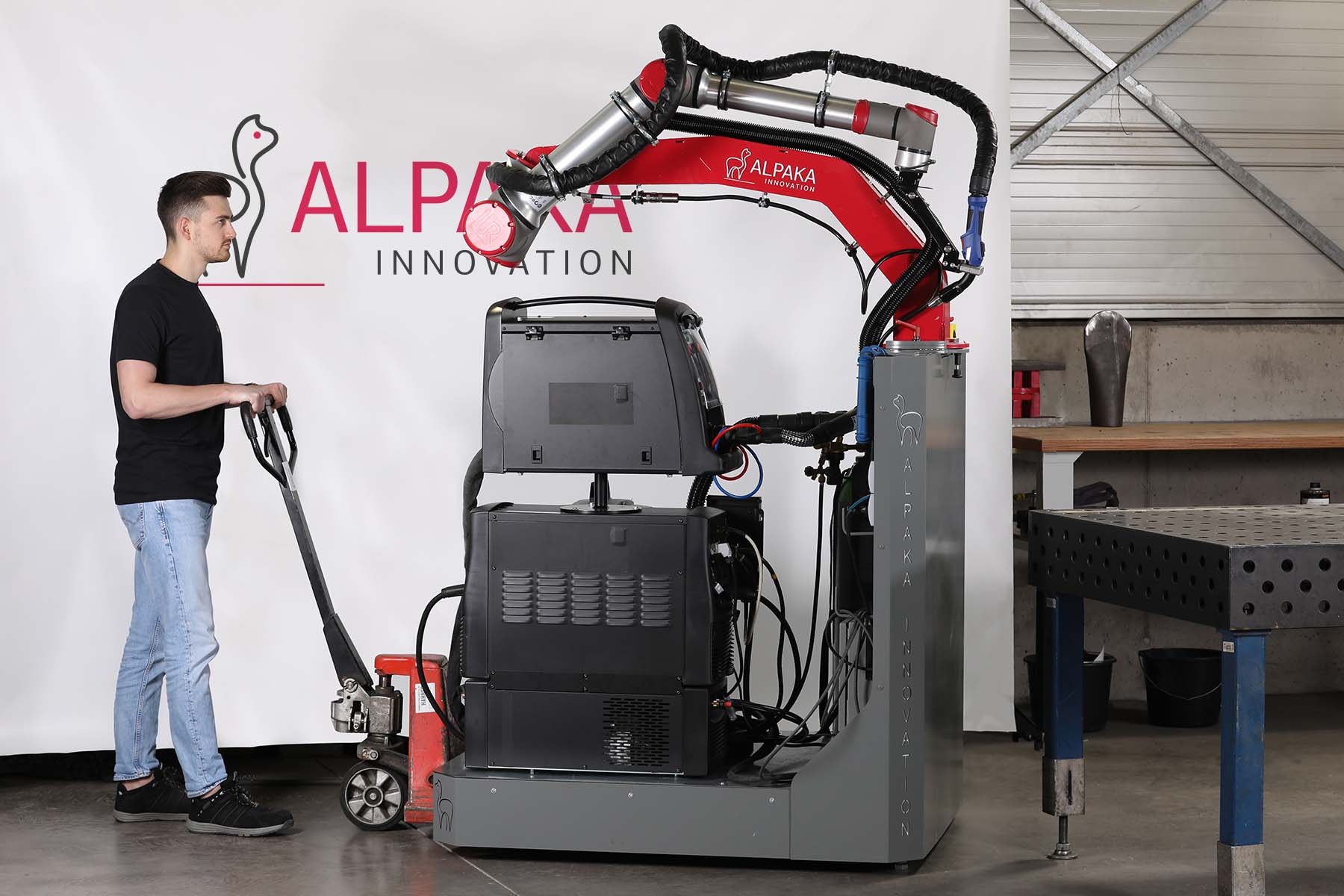 Welding cobot – Alpaka Innovation
